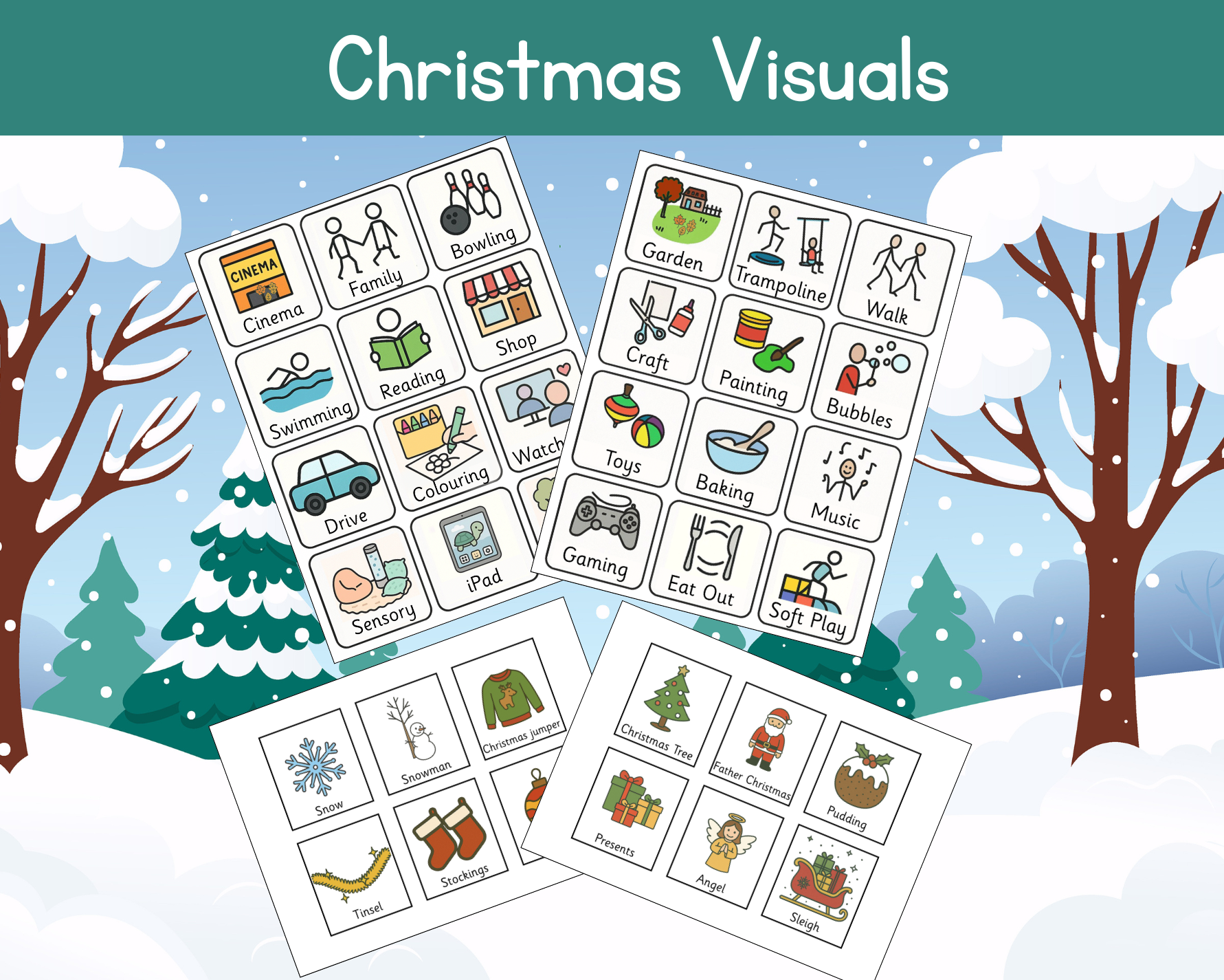 Free Christmas Visuals – send-love.co.uk